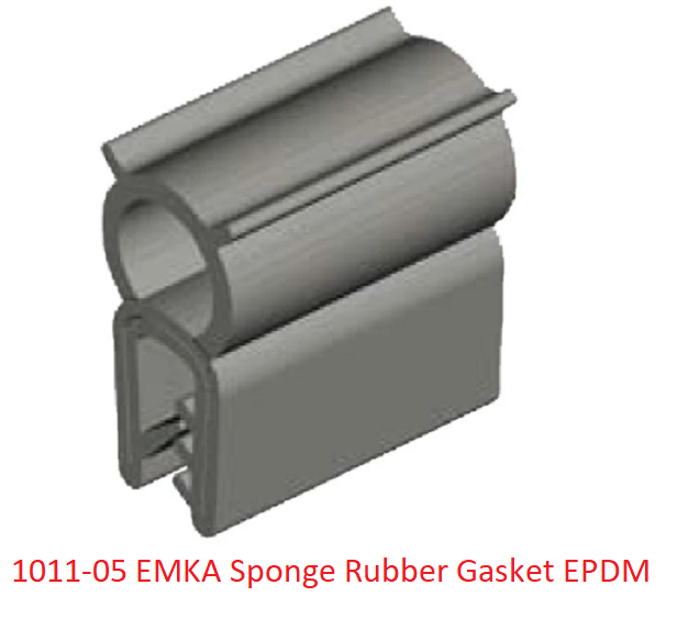 1011-05 EMKA Sponge Rubber EPDM Gasketing Edge Protection Profile Self ...