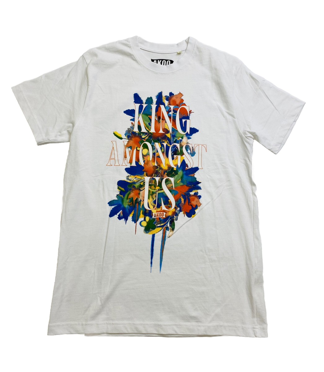 White Akoo Shirts Graphic Tees Cheap Akoo Shirts Akoo Mfg Co T Shirt