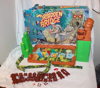 VTG Forbidden Bridge Milton Bradley 1992 Original Board Game WORKS 94% ...