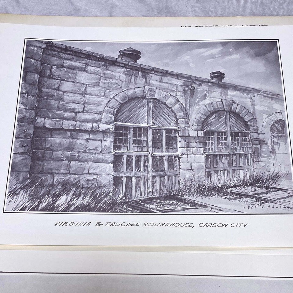 Virginia & Truckee Rail Road Prints - Lyle V. Ball | eBay
