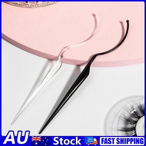 AU 4Pcs Fake Eyelash Display Stick Eyelash Auxiliary Stick Lash Salon ...