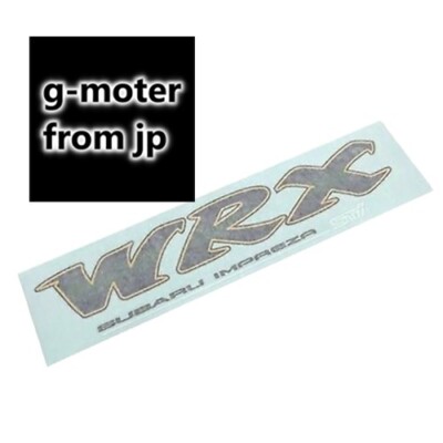 Genuine Subaru ST99800ST440 93-01 Impreza GC8 Rear WRX Decal Sticker ...