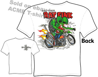 Brother Rat Fink T Shirt Big Daddy Clothing Ed Roth T Shirts Ratfink ...