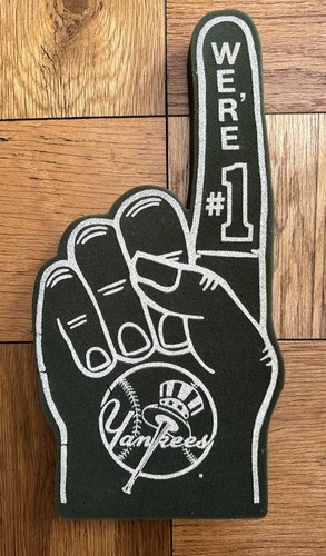 Vintage New York Yankees Foam #1 Finger 1990’s | eBay