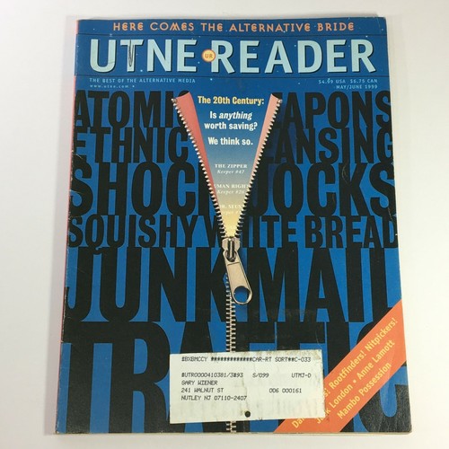 Utne Reader Magazine May June 1999 - Junk Mail / Traffic / Atomic ...