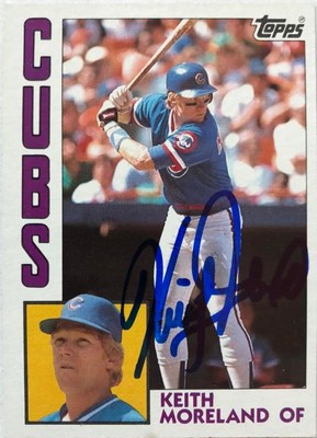 Keith Moreland Autographed 1984 Topps #23 | eBay