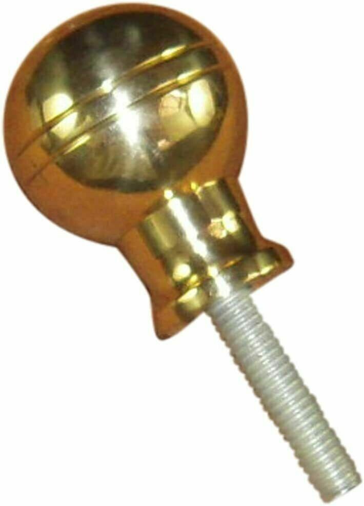 Knob Handle 1 1/2" Round Ball Style Cast Brass Steel For Walking Stick ...