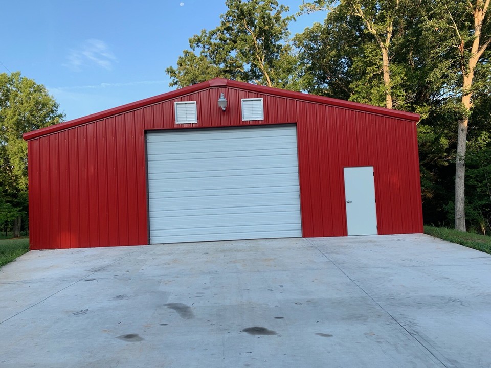 40x40 Steel Building SIMPSON Metal Building Kit Garage Workshop Barn ...