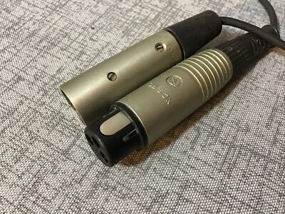 Switchcraft ITT A3M & 3FC male & Female 3-pin Microphone Mic Connectors ...