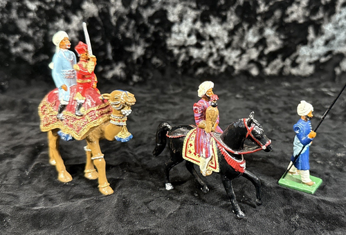 MARLBOROUGH Lead Toy Soldier Delhi Durbar Indian Prince, Courtier ...