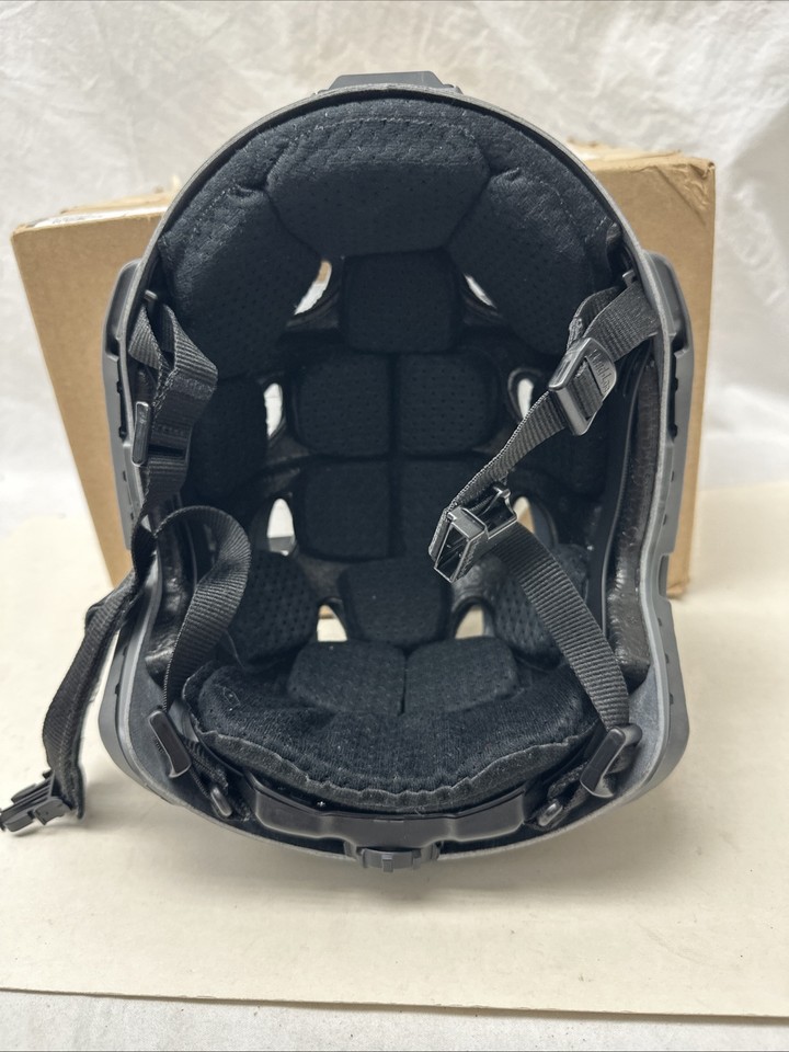 Ops Core FTHS Coxswain Carbon High Cut Helmet Med Neutral Gray SWCC NSW ...