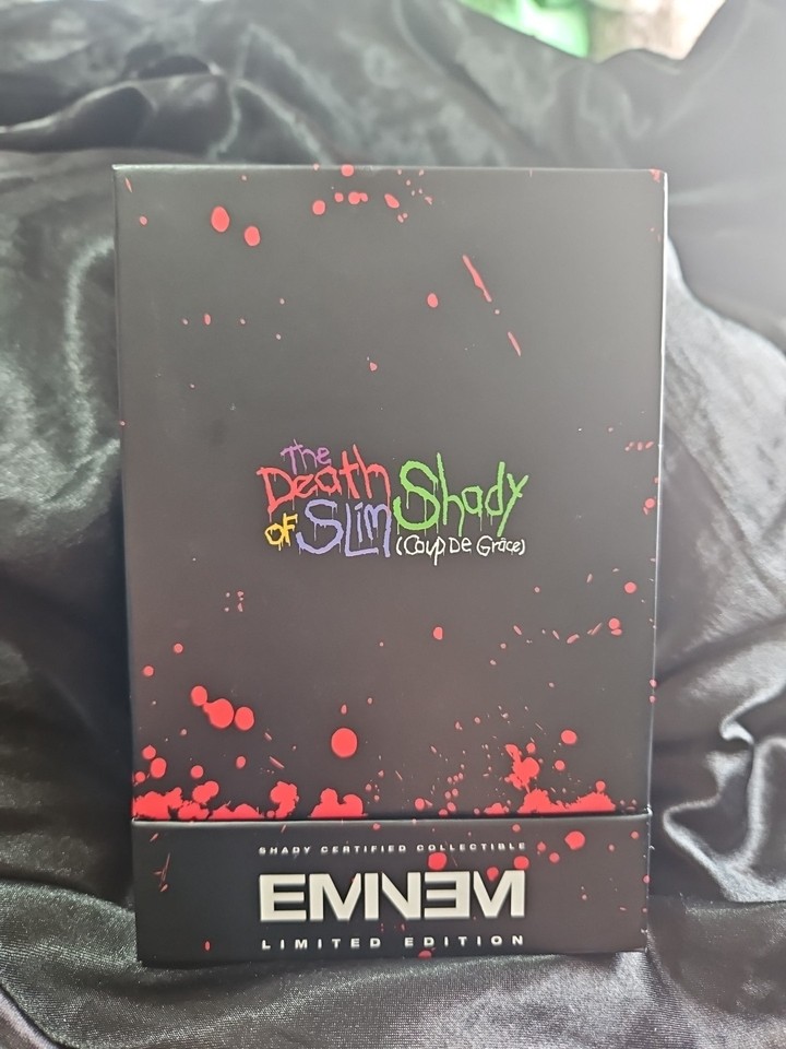 Eminem White Gold Hockey Mask Pendant Chain 20" the Death of Slim Shady ...