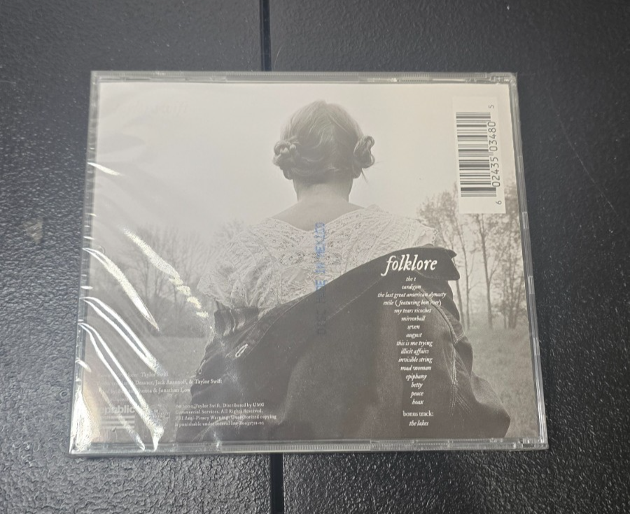 Taylor Swift Signed Folklore CD Sealed WOW Swifties | eBay
