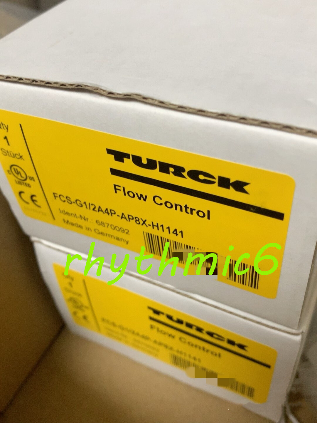 TURCK FCS-G1/2A4P-AP8X-H1141 Flow monitoring Fast FedEx or DHL | eBay