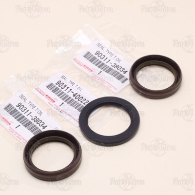 New Genuine OEM TOYOTA LEXUS Front 3L Camshaft & Crankshaft Oil Seals ...