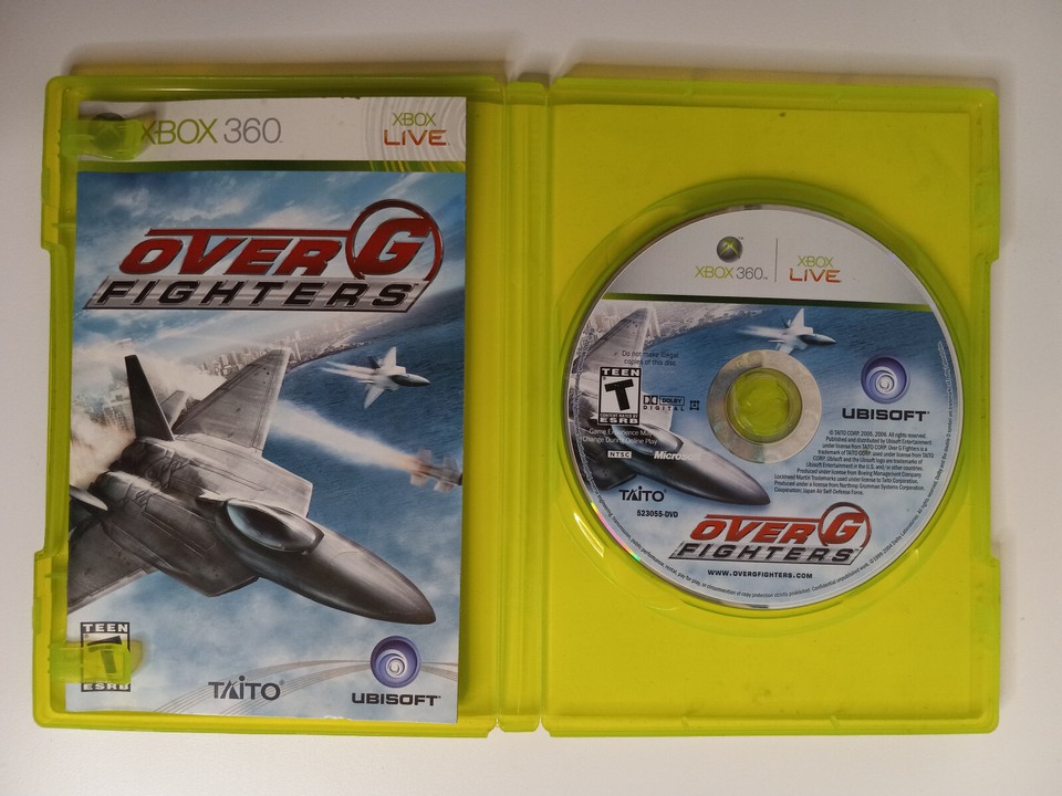 Over G: Fighters (Microsoft Xbox 360, 2006) Complete with Manual ...