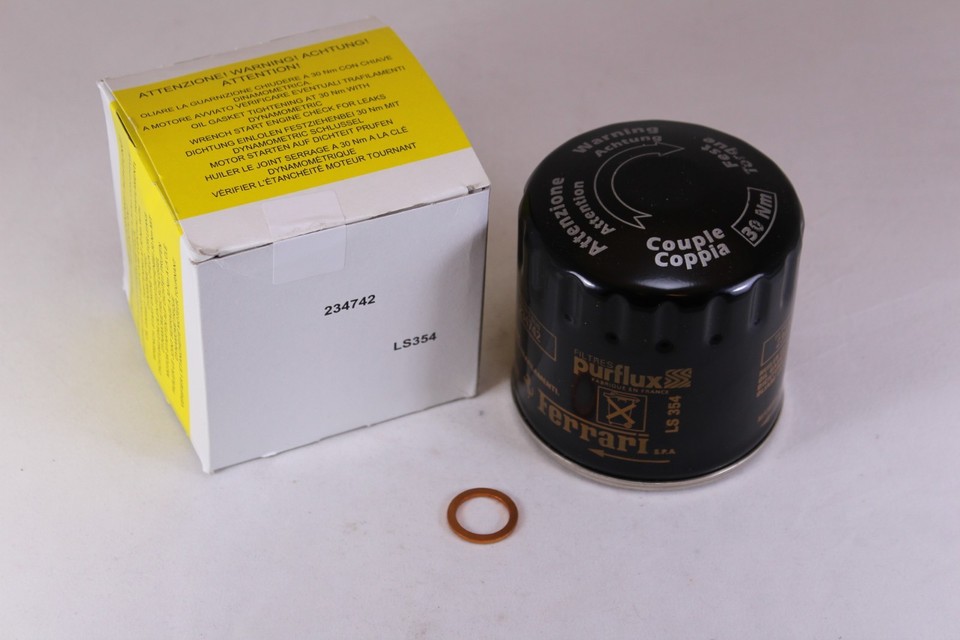 FERRARI OIL FILTER KIT 430 F430 Purflux OEM Factory Part # 234742 | eBay