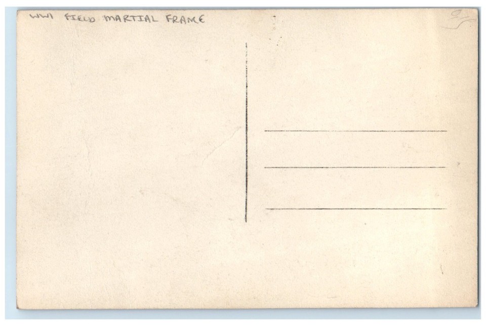 c1910's WWI Mareehal Sir Douglas Haig Martial France RPPC Photo Antique ...