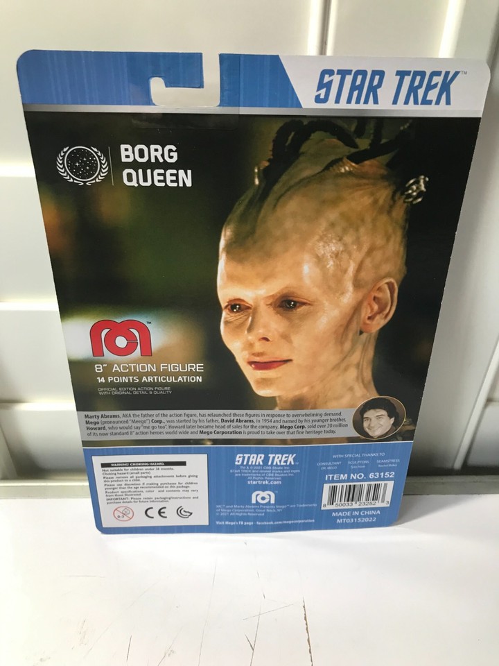 Mego Star Trek Borg Queen 8" Action Figures Wave 15 NEW MINTY | eBay