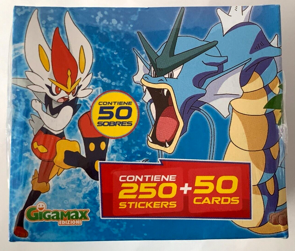 BOX POKEMON POKEDEX Gigamax Edition PERU TCG 2022 - Stickers & Cards ...