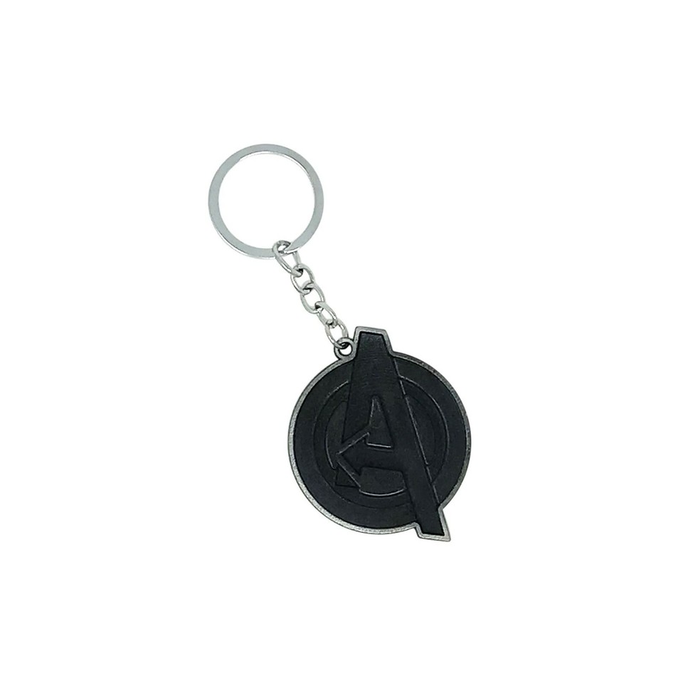 Marvel Keychain - Captain America Shield with Avengers Logo ...