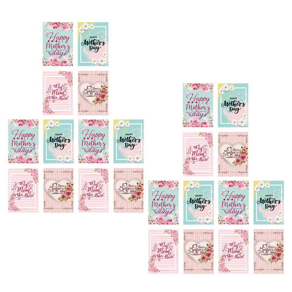 24 Pcs Bottle Label Mother's Day Sticker Mother''s Balloon Labels ...