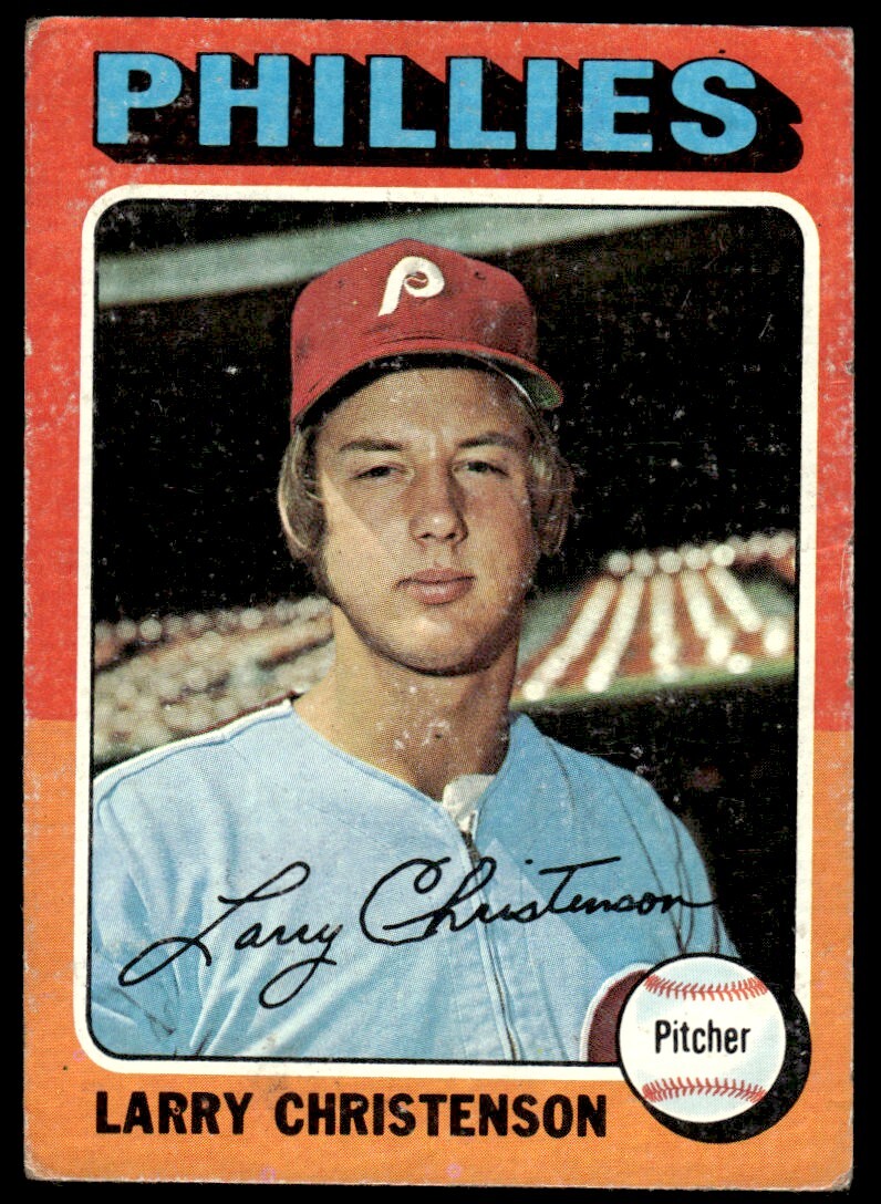 1975 TOPPS LARRY CHRISTENSON PHILADELPHIA PHILLIES #551 | eBay