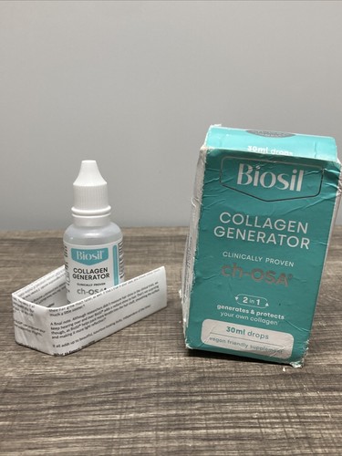 BioSil Advanced Collagen Generator Drops - 120 Servings, Liquid Formula ...
