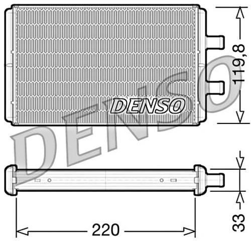 DENSO Interior Heating Heat Exchanger 504094083 | eBay