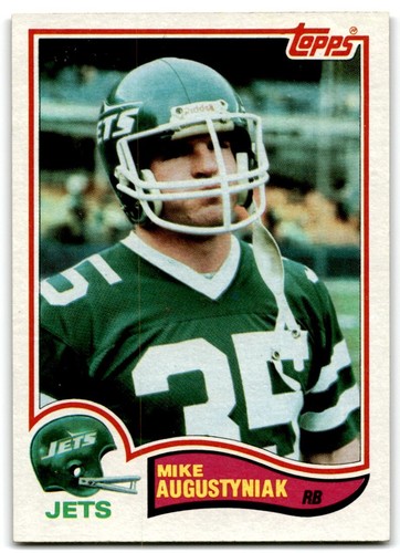 1982 Topps Mike Augustyniak Rookie New York Jets #162 | eBay