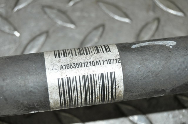 MERCEDES Ml 63 AMG Axle Shaft Rear RH OEM 52 K AWD 13 15 A1663501210 ...