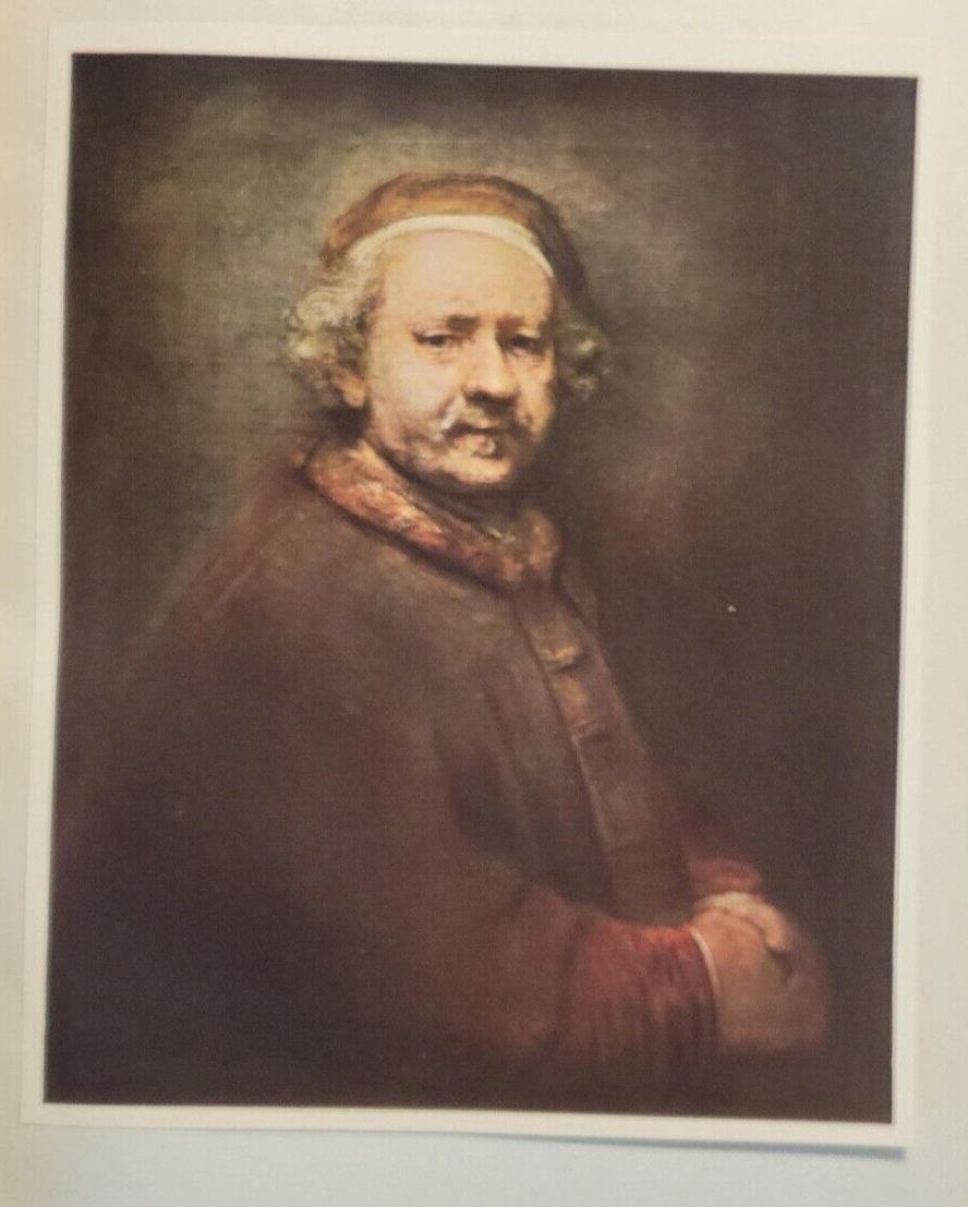 Autoportrait De Rembrandt 1659