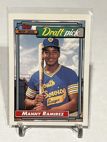 Manny Ramirez 1992 Topps Rookie Card #156 Baseball Draft Pick | eBay