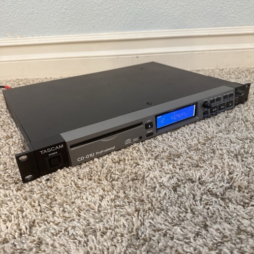 TASCAM CD-01U Pro Professional CD Player Rack Mount – (Church Owned ...