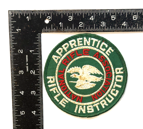 Vintage NRA National Rifle Association Apprentice Rifle Instructor ...