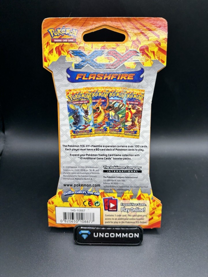 Pokemon sealed XY Flashfire booster pack - Kangaskhan artwork | eBay