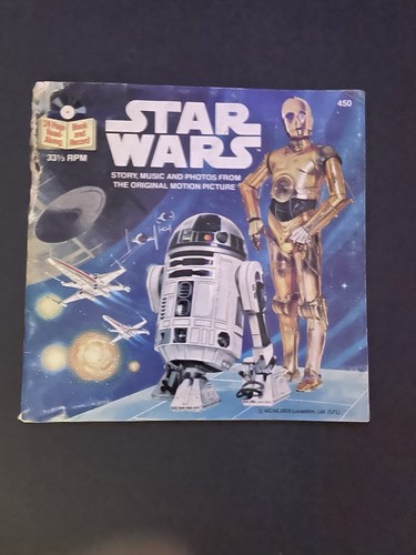 Star Wars: The Empire Strikes Back Read Along Book & Record Vintage ...