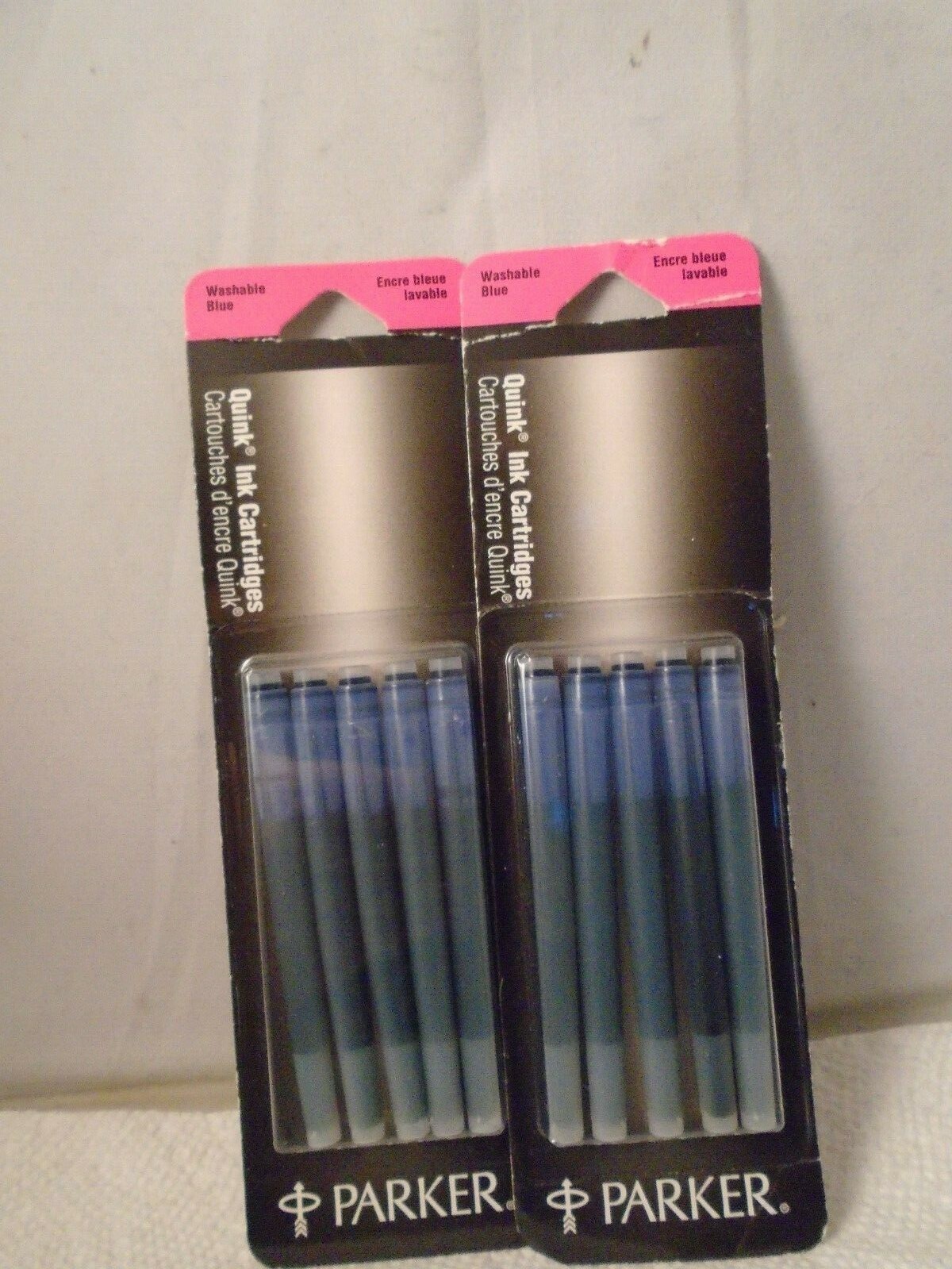 Parker Washable Blue Ink Cartridges 2-PackS of 5 | eBay