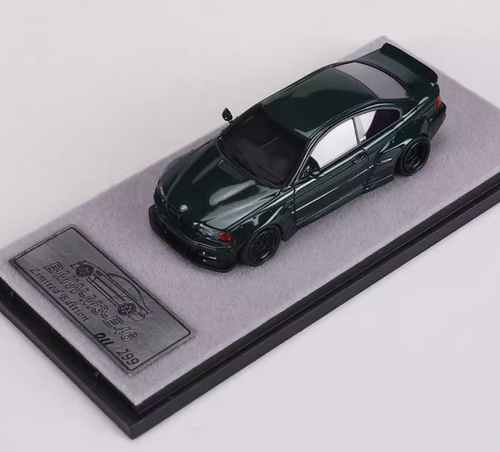 QD 1:64 Dark Green M3 CSL E46 Coupe Sports Model Diecast Resin Car | eBay
