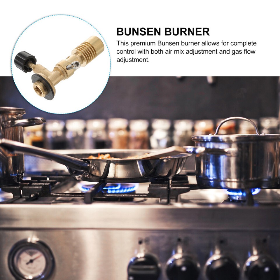 Bunsen Burner Gas Burner Head Portable Bunsen Burner Adjustment Heating ...