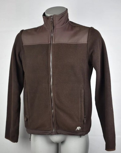 Aeropostale Large Brown Teen Fleece Full Zip Jacket A87 | eBay