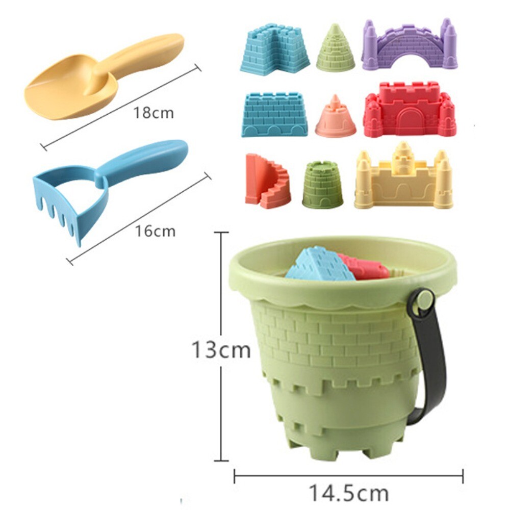 Beach Play Toys Bucket Beach Toy Set Beach Bucket Toys Beach Water Play ...