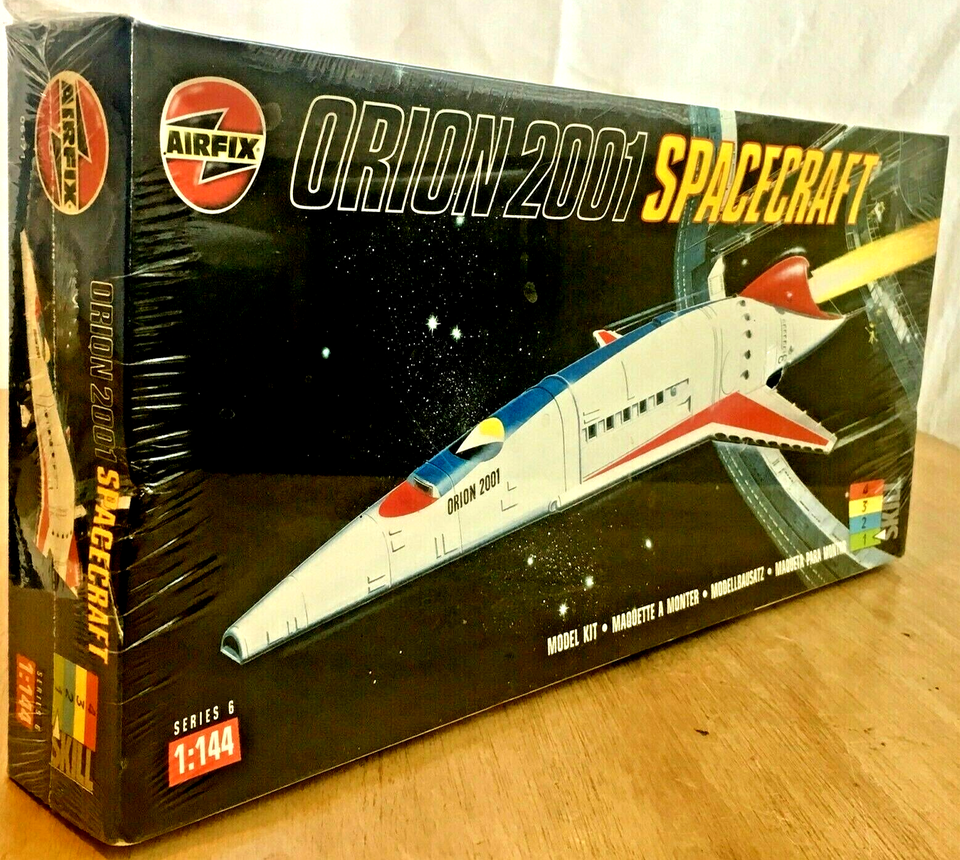 Vintage Airfix Orion 2001 Spaceship Shuttle Model Kit Space Craft 1/144 ...