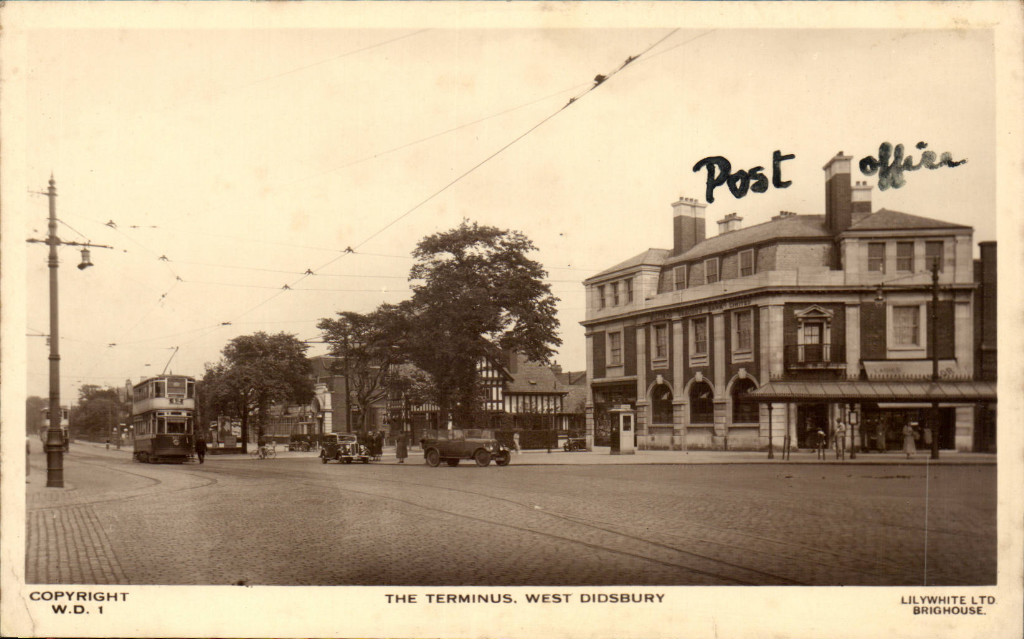 West Didsbury. The Tram Terminus by Lilywhite # W D 1. | eBay UK