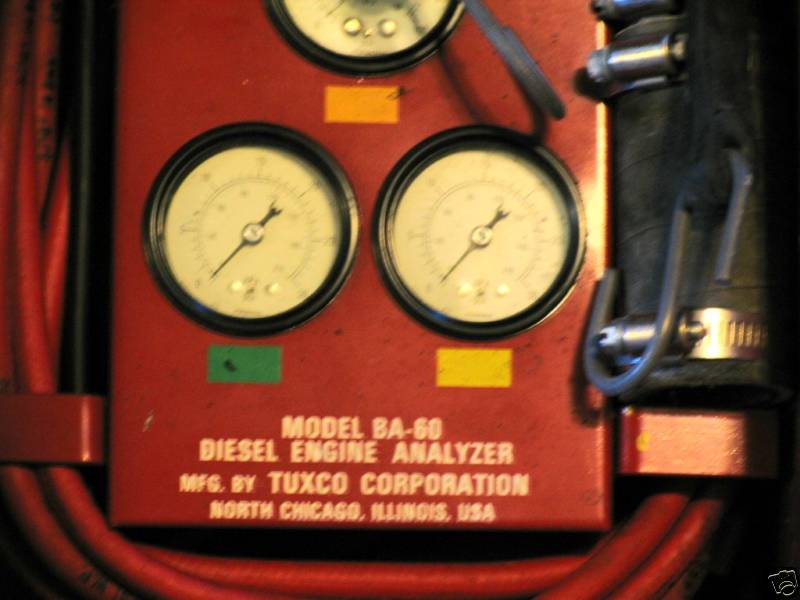 Tuxco DIESEL ENGINE ANALYZER Farmall John Deere Ford IH | eBay