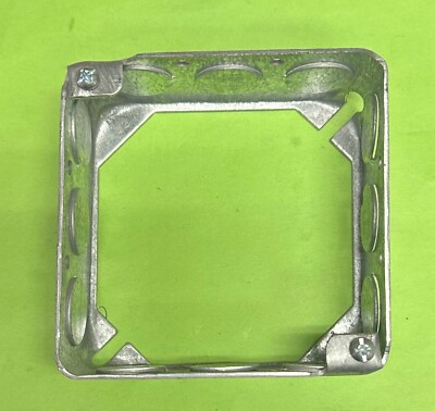 Raco 201 4x4 4S Square Electrical Extension Ring 2-Gang 1/2" KO's | eBay