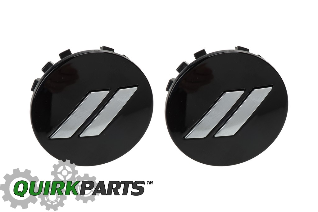 17-21 DODGE CHALLENGER CHARGER 20" WHEEL CENTER CAP GLOSS BLACK SET OF ...