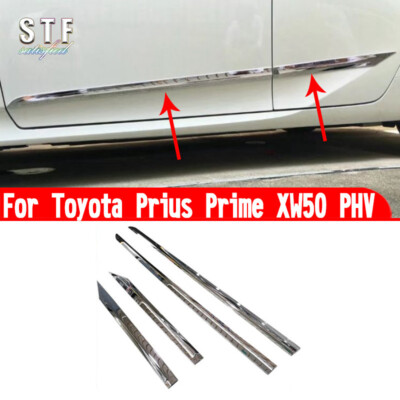 For Toyota Prius Prime XW50 PHV 2016-2022 Side Door Body Strip Trim ...