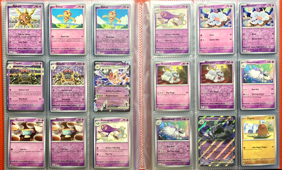 Pokemon SV03: OBSIDIAN FLAMES - Complete Base Starter Set 001-197 (373 ...
