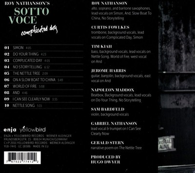 ROY NATHANSON - COMPLICATED DAY [DIGIPAK] NEW CD 767522774122 | eBay UK